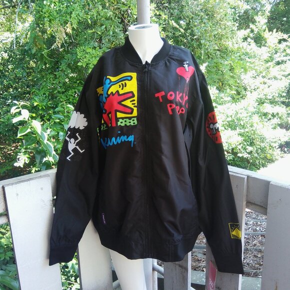 Members Only | Jackets & Coats | Keith Haring X Members Only Tokyo Pop ...